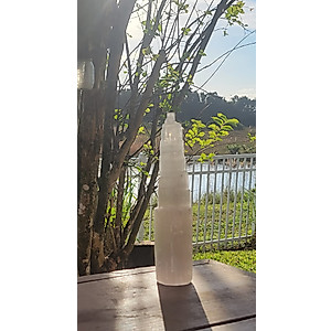 Pachamama Essentials Large Selenite Tower 8" Tall Skyscraper Healing Crystal Stone Reiki Meditation Energy Protection