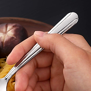 Salad Fork 6-Inch Tea Dessert Fork Stainless Steel Small Dinner Fork, BUY&USE Set of 12 Silverware