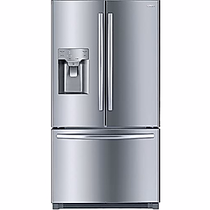 Winia 26cu.ft. French Door Refrigerator with Ice & Water Dispenser, Stainless Steel