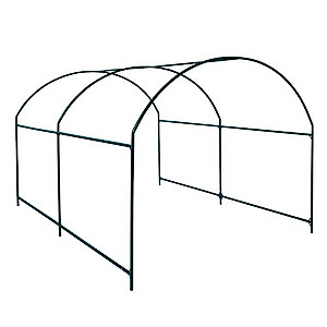 Strong Camel Greenhouse Replacement Frame for Outdoor Larger Hot Garden House, Support Arch Frame Climbing Plants/Flowers/Vegetables (10' X7'X6', Frame)