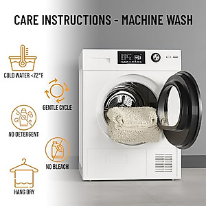 Ottomanson Indoor Solid Shag Design Rubber Back 2x5 Soft Pile Shag Runner Rug for Hallway, Entryway, Kitchen, Living Room, Bedroom, Bathroom, 20" x 59", Cream