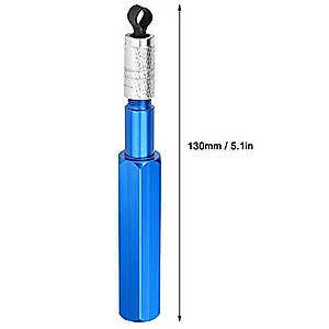 Oumefar Floor Welding Tools, Practical Skiving Tool Floor Welding Tools High Hardness Portable High-Speed Steel Blade 5.1 Inch for Welding with Three Blades