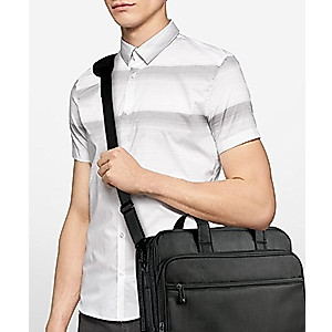 Shoulder Straps for Bags, 52" Adjustable Replacement Shoulder Strap for Laptop Bag, Universal Comfortable Computer Bag Belt with Metal Hooks for Crossbody Briefcase Duffel Messenger Bag Case, Black