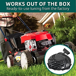 AUTOKAY 591139 593961 Recoil Starter Pull Start Assembly Compatible with Troy Bilt Craftsman TB110 TB200 140CC 150CC Engine Lawn Mower Parts Replace 593961 590588 593959 150-012