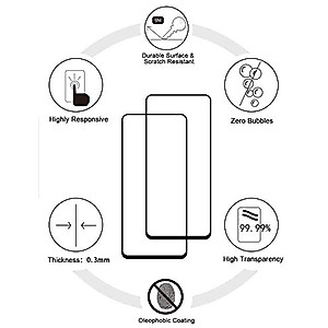 EasyLifeGo for Xiaomi Redmi Note 9S / Redmi Note 9 Pro/Note 9 Pro Max Kickstand Case with Tempered Glass Screen Protector [2 Pieces], Heavy Duty Armor Dual Layer Anti-Scratch Case Cover, Red