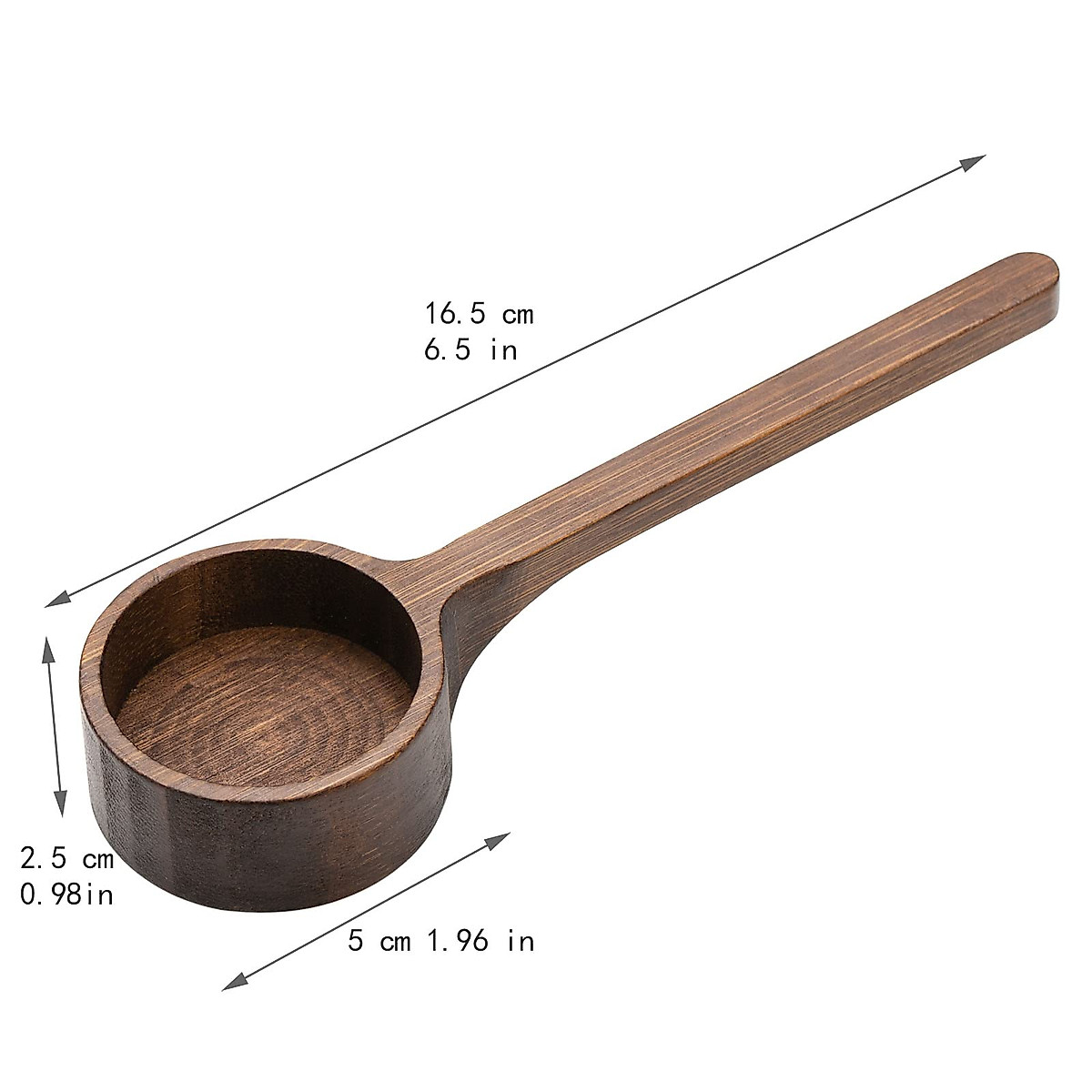 bamboo scoop wooden coffee scoop for jars Long handle scoop Measuring scoop