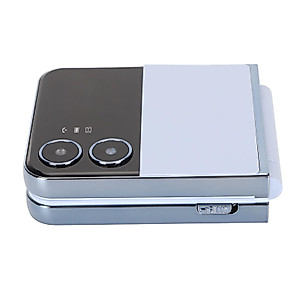 Senior Cellphone 2.6in Big Button Flip Phone 4 SIM Cards Standby for Elderly (Blue)