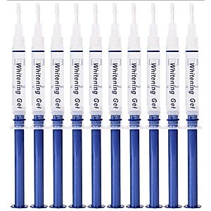 ProDental Teeth Whitening Gel Syringe Refill 10 Pack, 35% Carbamide Peroxide - 60 Treatments, Faster Results Than Tooth Whitening Strips - Pen - Powders and Toothpaste, Safe for Sensitive Teeth