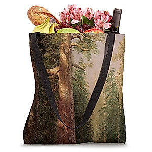 Giant Sequoia Redwood Trees by Albert Bierstadt Tote Bag