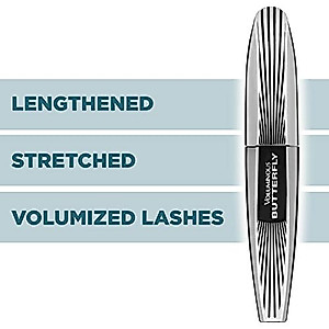 L'Oreal Paris Voluminous Butterfly Mascara, Waterproof, Black, 0.22 Fl. Oz., 1 Count