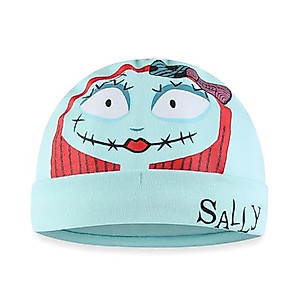 Disney Nightmare Before Christmas Sally Girls’ Bodysuit Dress and Cap Set for Newborn and Infant - Multicolor