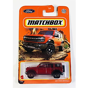 Matchbox 2021-2021 Ford Bronco - Red - 21/100