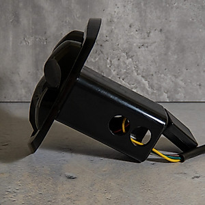 Autogem Officially Licensed RAM Hitch Cover (Black)