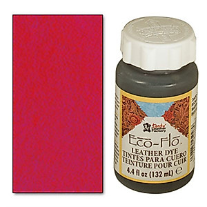 Tandy Leather Eco-Flo Leather Dye 4.4 fl. oz. (132 ml) Scarlet Red 2600-11