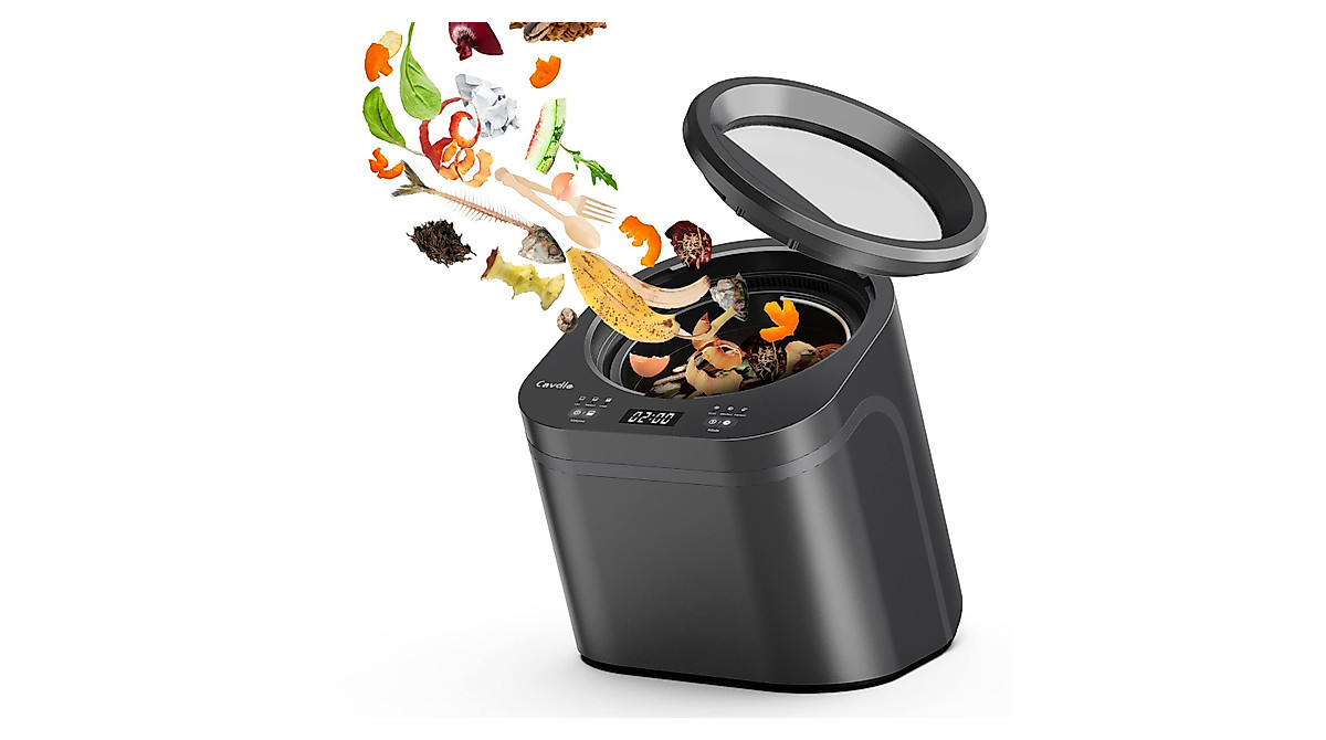 Compact Electric Composter for Indoor Food Waste