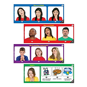 Super Duper Publications | Emotions Skill Strips® Photo Flash Cards | Educational Learning Resource for Children