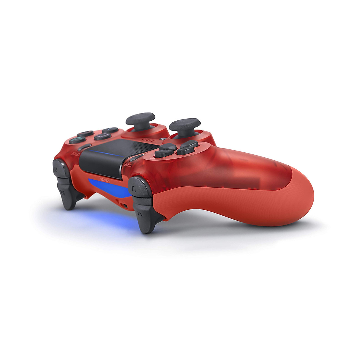 Sony Dualshock 4 Wireless Controller for PlayStation 4 - Red CRYSTAL - PlayStation 4