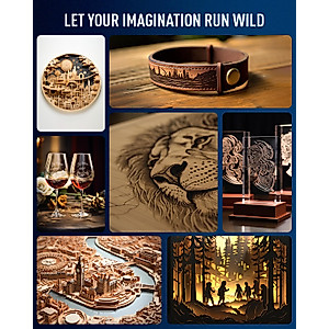 OMTech K40+ 40W CO2 Laser Engraver, 12" x8" Desktop Laser Cutter & Engraving Machine for Home Use, LightBurn Compatible LightBurn & LaserGRBL Compatible Laser Head Air Assist Water Pump