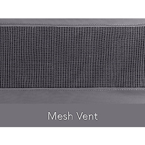 Covermates Rectangular Accent Table Cover - Patio Outdoor Furniture Cover, Water Resistant Outdoor Ottoman/Side Table Cover, Elite 300D Polyester, 60W x 36D x 25H, Charcoal