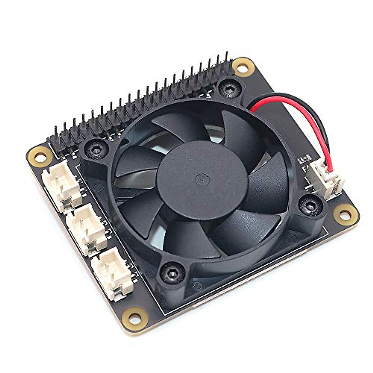 DollaTek X728-A1 Raspberry Pi Cooling Fan for Raspberry Pi 1 Model B+/ 2 Model B / 3 Model B / 3 Model B+ / 3 Model A+ / 4 Model B