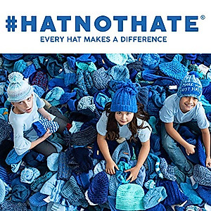 Creativity for Kids Hat Not Hate Quick Knit Loom - Create 2 DIY Knitted Beanie Hats with Lion Brand Yarn