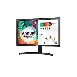 LG 27BN85UN-B 27” IPS UHD 4K Monitor (3840x2160) with USB Type-C, VESA DisplayHDR 400, MAXXAUDIO Built-in Speakers, Gamer, FPS, or RTS Mode, Radeon FreeSync™, Dynamic Action Sync & Black Stabilizer