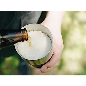 Snow Peak SET-470 Thermo Tumbler 470, Set of 4 Colors, Black, Olive Green, Silver, Sand