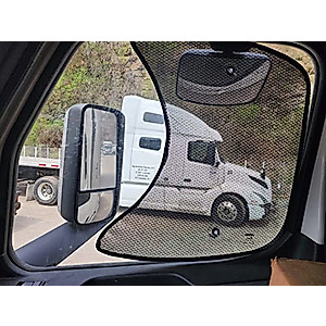 Sun Shade for Side Windows for semi Truck Freightliner Volvo VNL International semi Truck for RV semi Truck Accessories Interior UV Protection
