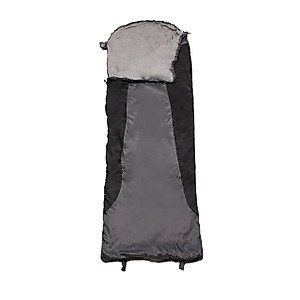 WFS Ultra Lite 40-50 Degree Sleeping Bag or Liner, Black/Grey