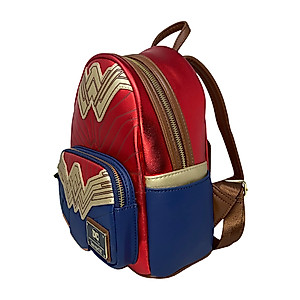 Loungefly Wonder Woman DC Comics Cosplay Womens Double Strap Shoulder Bag Purse