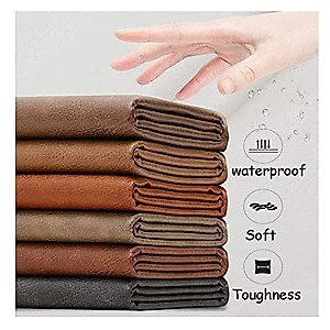 BROHN Conference Reception Room Coffee Table with Chair, Reception Table and Chair Combination Negotiation Table Sales Office Shops Meetings Small Round Tables Office Conference Tables (Color : Red)