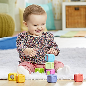 Playskool Critter Building Blocks, Toddler and Baby Toy for Ages 6 Months and Up (Amazon Exclusive)