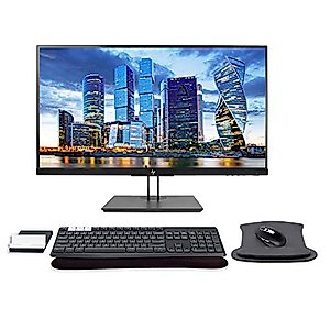 HP Z27 27 Inch 4K UHD Multi-Device Monitor Bundle with USB-C, HDMI, K375s Bluetooth Keyboard, M585 Bluetooth Mouse, Gel Pads, Compatible with MacBook, MacBook Pro, MacBook Air, iPad and iPhone