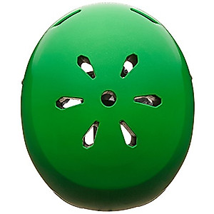 Punisher Skateboards Pro 13-Vent BMX Bike and Skateboard Helmet, Bright Neon Lime Green, Youth/Teen 9+, medium (9283)