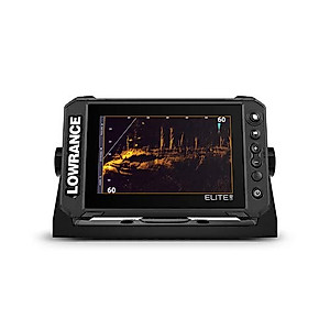 Lowrance Elite FS 7 Fish Finder with Active Imaging 3-in-1 Transducer, Preloaded C-MAP Contour+ Charts