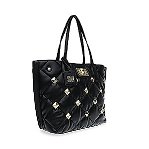 Steve Madden VOLUMN Studded Tote, Black