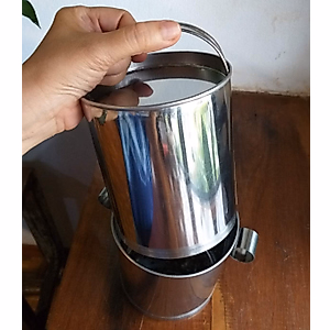 Lod Chong Singapore Thai Cookware Sruut Cendol Maker Traditional Coconut Milk Dessert And Noodles Stainless 5" x 7.5"