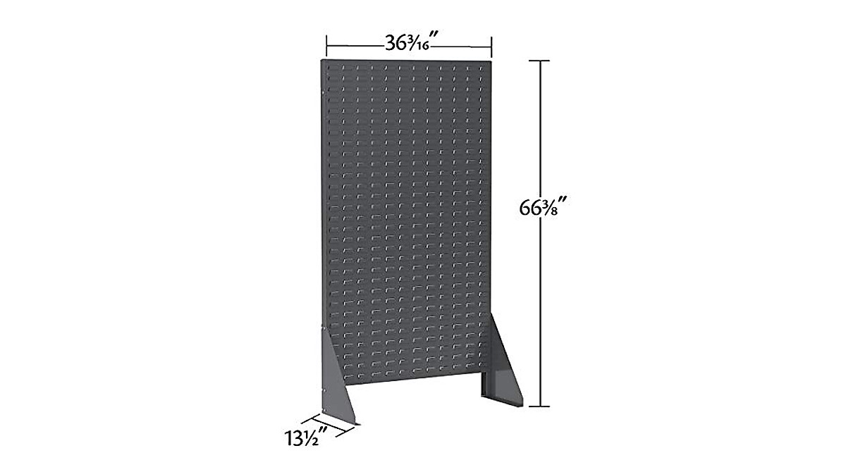 Akro-Mils Steel Floor Rack - Durable Garage Organizer