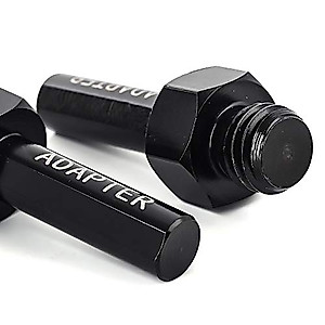 2Pcs/Lot Adapter for Threaded Diamond Core Drill -1/2"Triangle to 5/8"-11 Male (1/2“)
