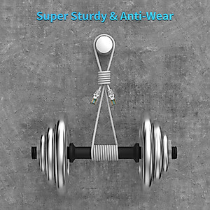 GWFIBER cat 6 ethernet Cable 100 ft Heavy Duty Internet Cable (30 Meter) CAT5e/CAT6 poe Cable cat6 UV Waterproof Direct Burial & Indoor Outdoor LAN Cable 100ft Network Cable 1 PCS（2&4PCS Available