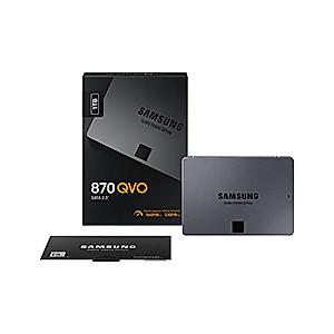 Samsung 870 QVO 1 TB SATA 2.5 Inch Internal Solid State Drive (SSD) (MZ-77Q1T0)