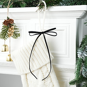 MAYREEL Black Velvet Ribbon 1/8 Inch Vintage Thin Ribbon for Wedding Invitations Gift Wrapping Party Favor Boxes Crafts 50 Yards