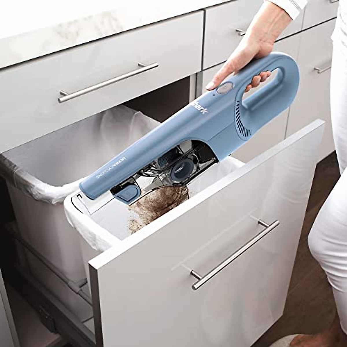 Shark CH900WM UltraCyclone Pro Cordless Handheld Vacuum, Blue (Renewed)