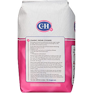 C&H Premium Pure Cane Granulated Sugar, 4 LB Bag (Pack of 2)