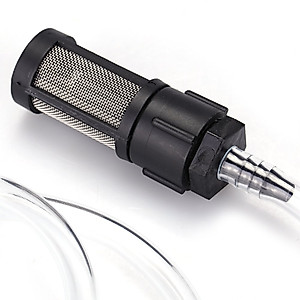 Lazmin Garden Irrigation Device Kit G3/4 Fertilizer Injector + Switch + Filter + Water Tube for Liquid Fertilizer Injection Through drip Irrigation System