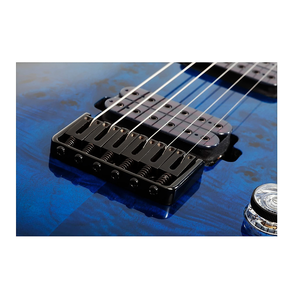 Schecter Omen Elite-6 Electric Guitar - See Thru Blue Burst