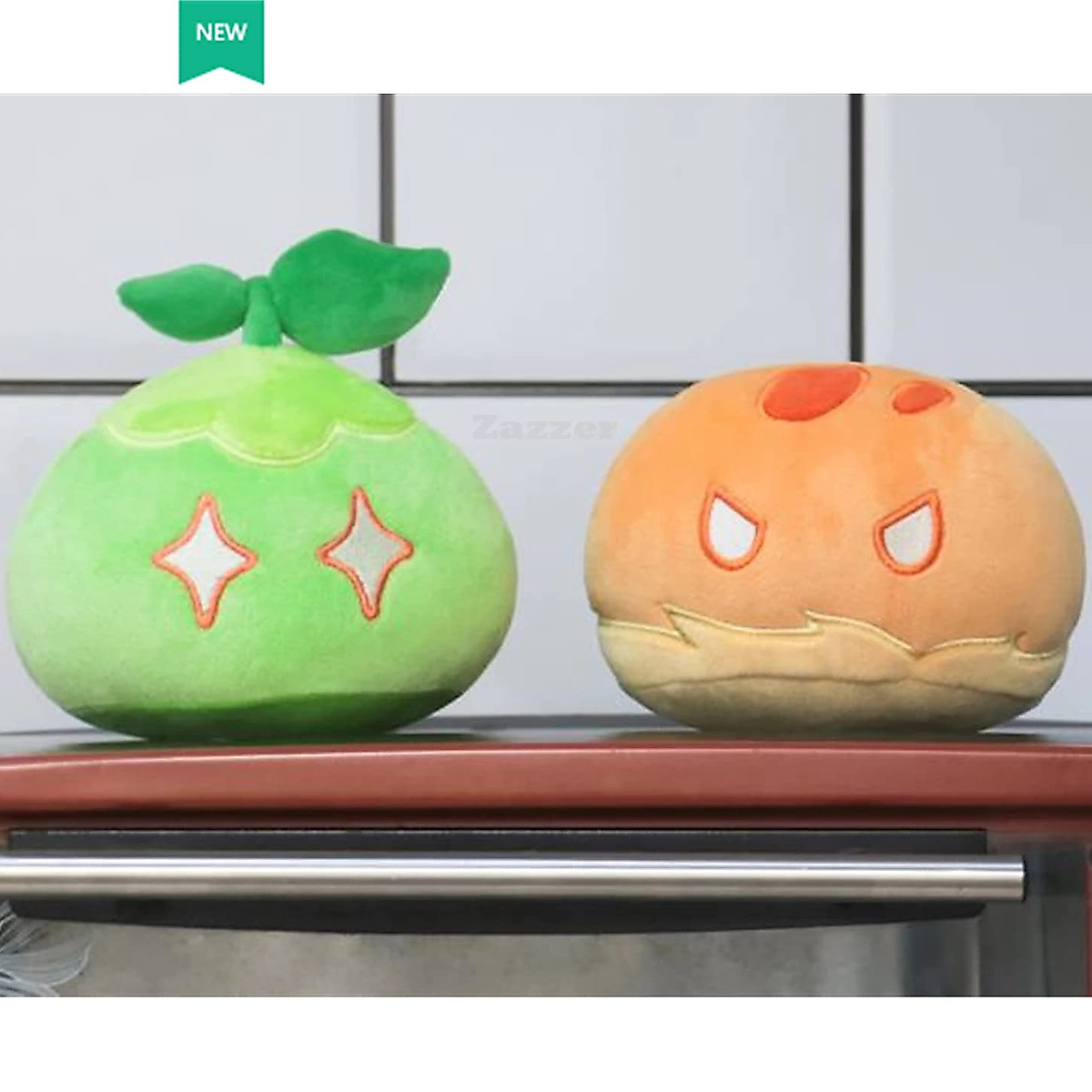 Children’s Plush Toy Slime Plush 3.9" Set, Monster Plush Role-Playing Game Fan Props (7pcs)