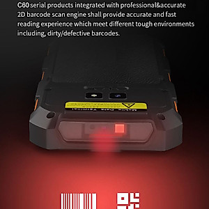 Android 13 Barcode Scanner Handheld Mobile Computer, 5.5-inch Touchscreen PDA Scanner with Integrated Honywell 1D & 2D Bar Code Scan Engine, WiFi & 4G LTE, for Warehouse & Logistics