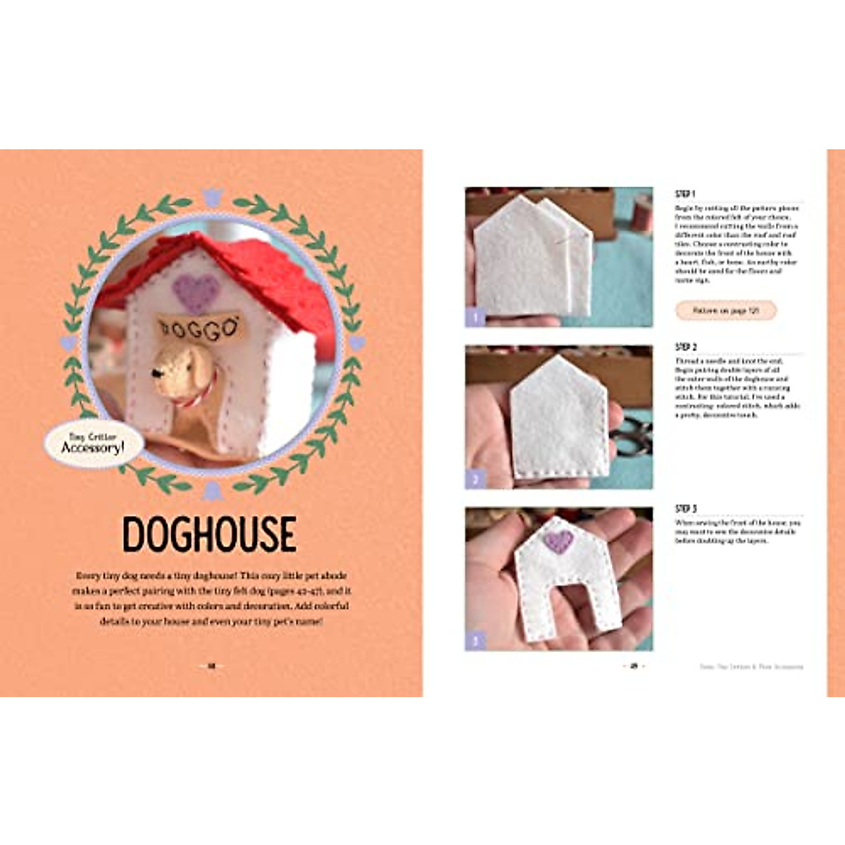 Tiny Felt Cuties & Creatures: A step-by-step guide to handcrafting more than 12 felt miniatures--no machine required (Sew Cute!, 2)