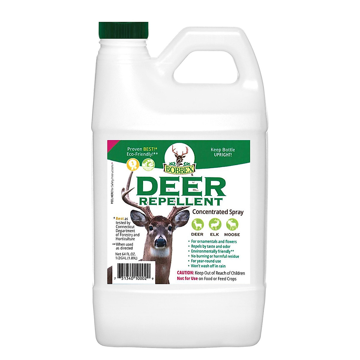 Concentrated Deer Repellent - Bobbex | Deer, Elk, and Moose Deterrent Concentrate (64 oz.) UB-U9NT-KE8U